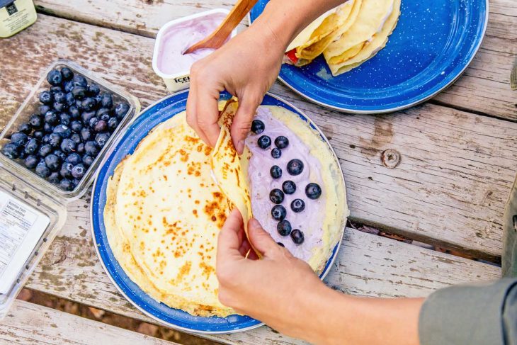 Pönnukökur - Icelandic Pancakes with Skyr - Fresh Off The Grid