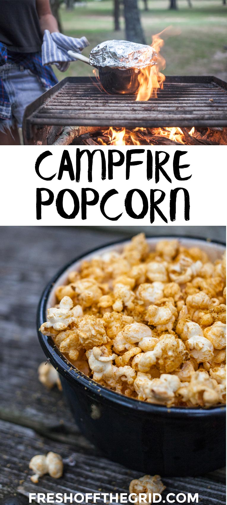 The Easiest Campfire Popcorn Recipe