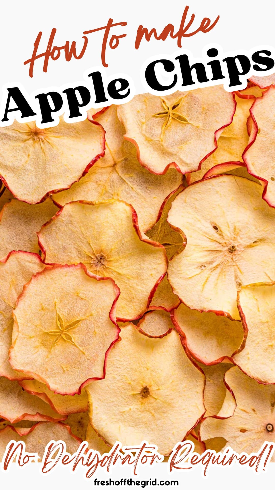 Apple Chips Recipe (How to dry apples in the oven) - Fresh Off The Grid