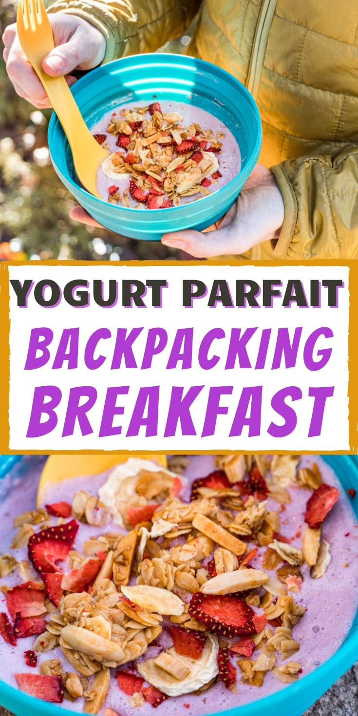 Backpacking Yogurt Parfait - Fresh Off The Grid