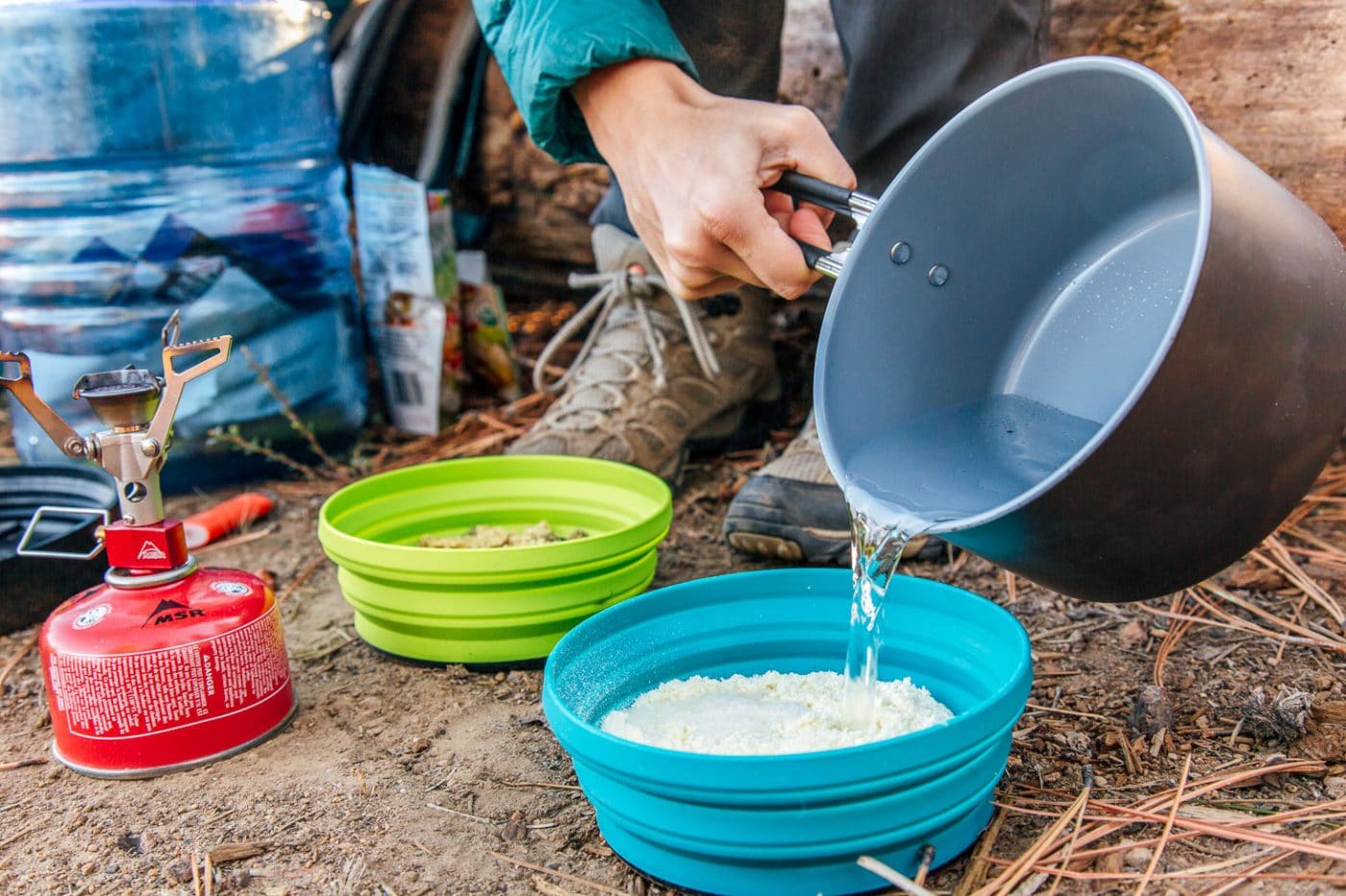 Backpacker's Thanksgiving Feast - Fresh Off The Grid