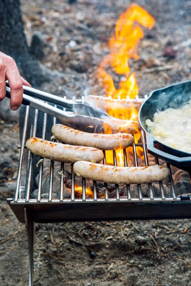 Grilled Beer Brats - Fresh Off The Grid