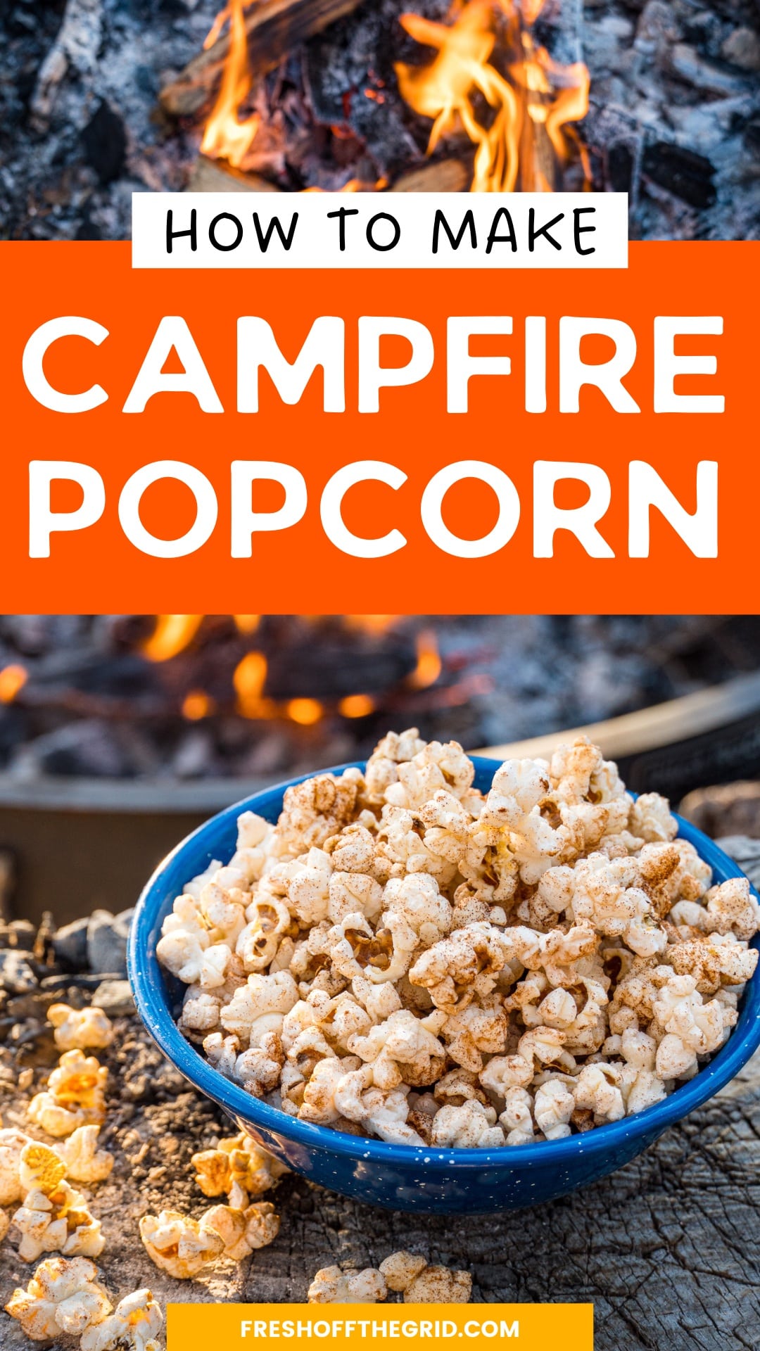 The Easiest Campfire Popcorn Recipe