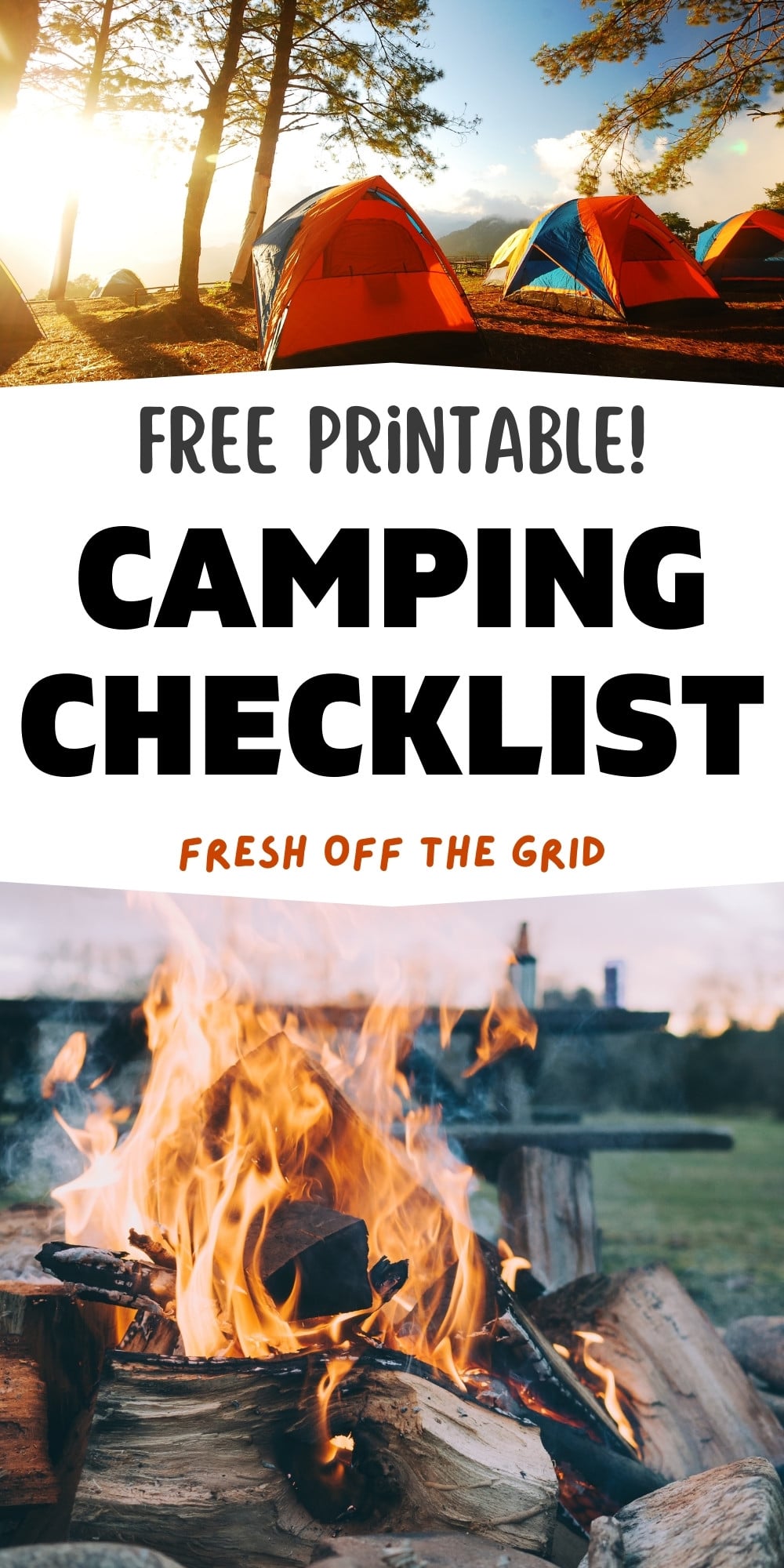 Car Camping Checklist—Camping essentials you can't leave home without ...