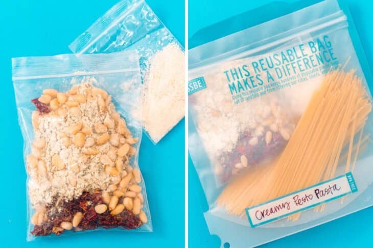 Creamy Pesto Pasta (Backpacking Meal) - Fresh Off The Grid