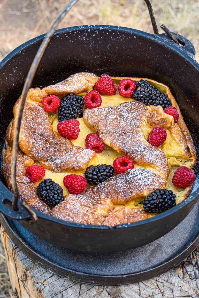 31 Dutch Oven Desserts to Share Around the Campfire - Fresh Off The Grid