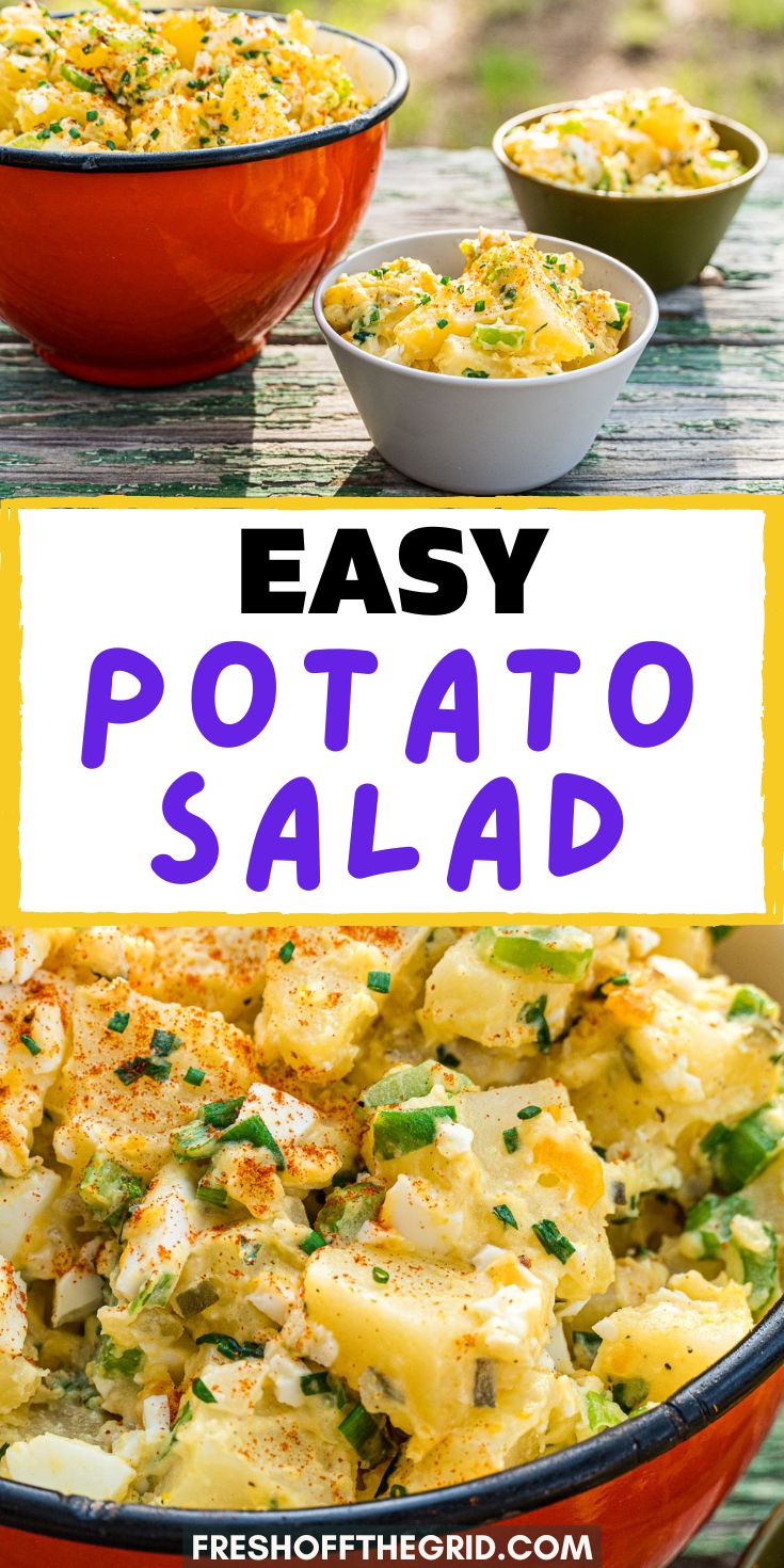 Easy Potato Salad Recipe - Fresh Off The Grid