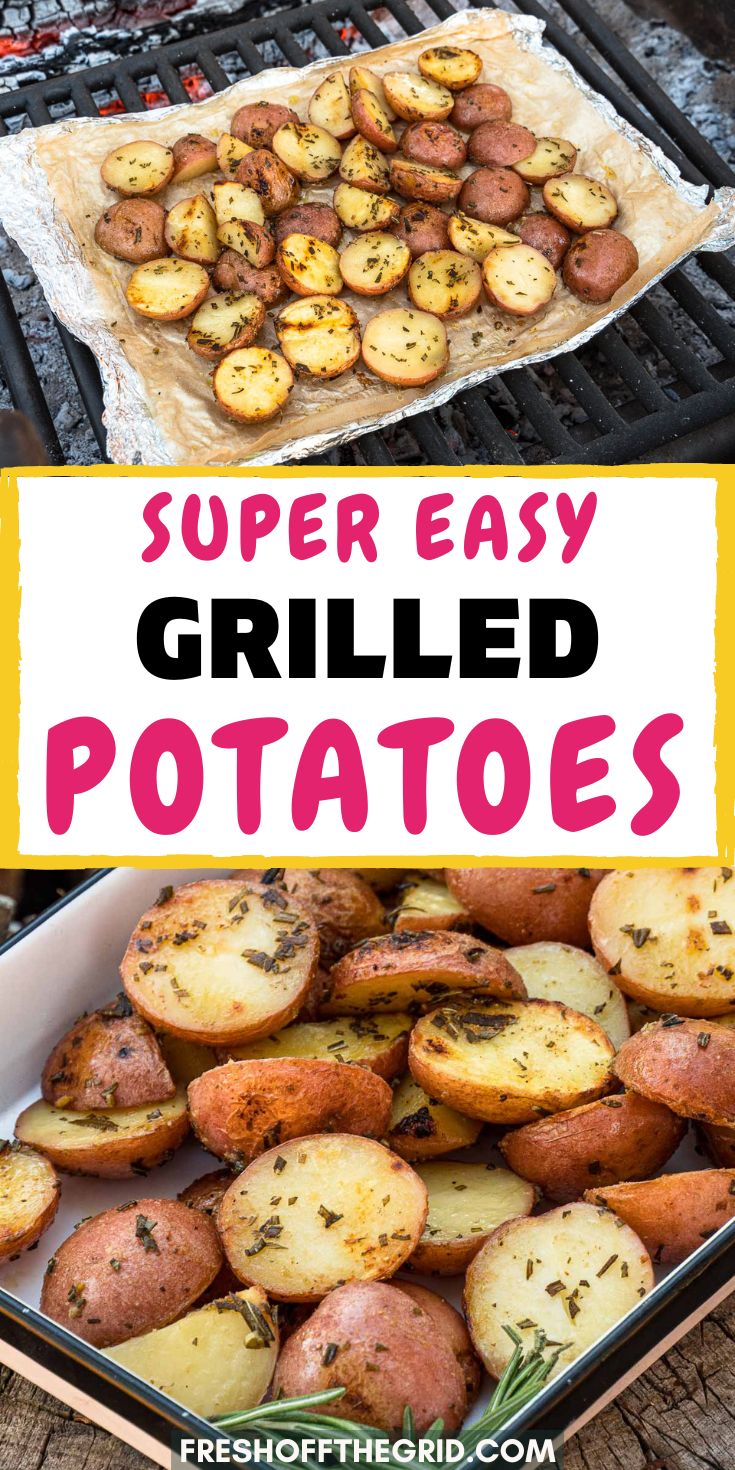 Grilled Potatoes in Foil - Fresh Off The Grid