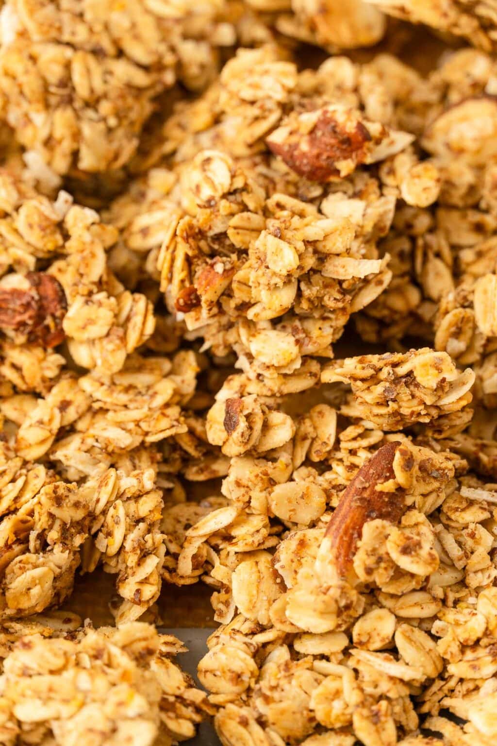 Homemade Granola Recipe (with BIG clusters!) - Fresh Off The Grid
