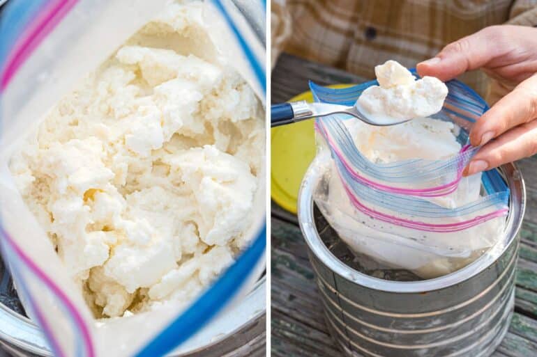 How to Make Ice Cream In A Bag - Fresh Off The Grid