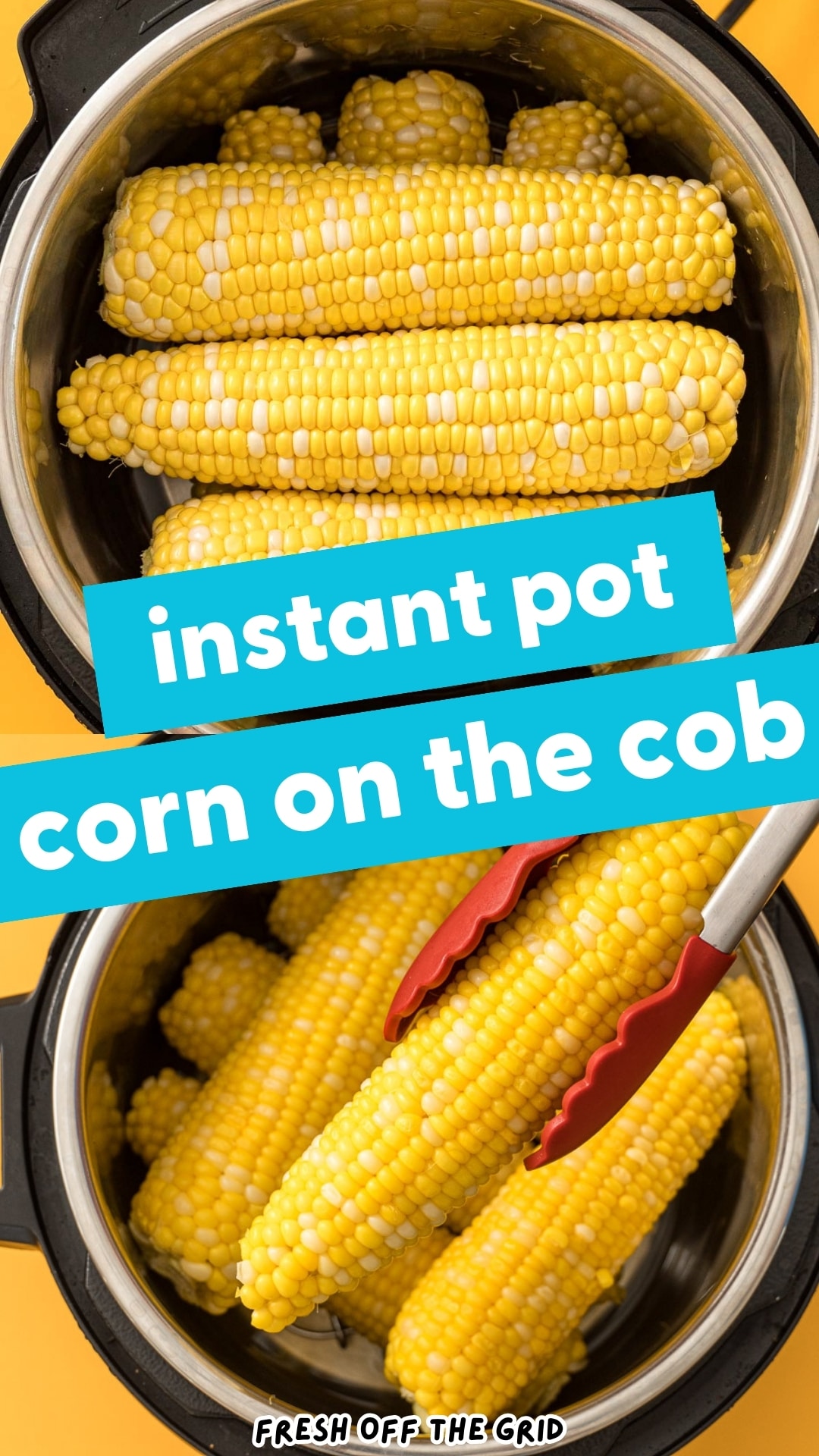 Instant Pot Corn on the Cob Recipe (Fast & Easy!) - Fresh Off The Grid
