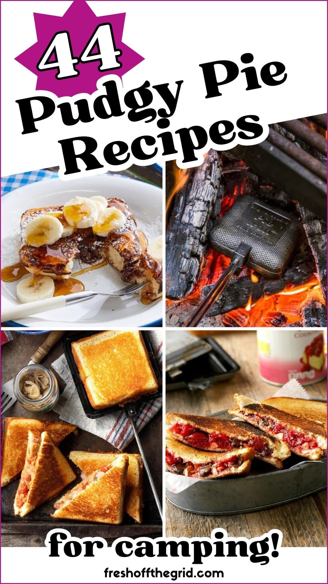 44 Pudgy Pie Ideas (the Ultimate List of Pie Iron Recipes!) - Fresh Off ...