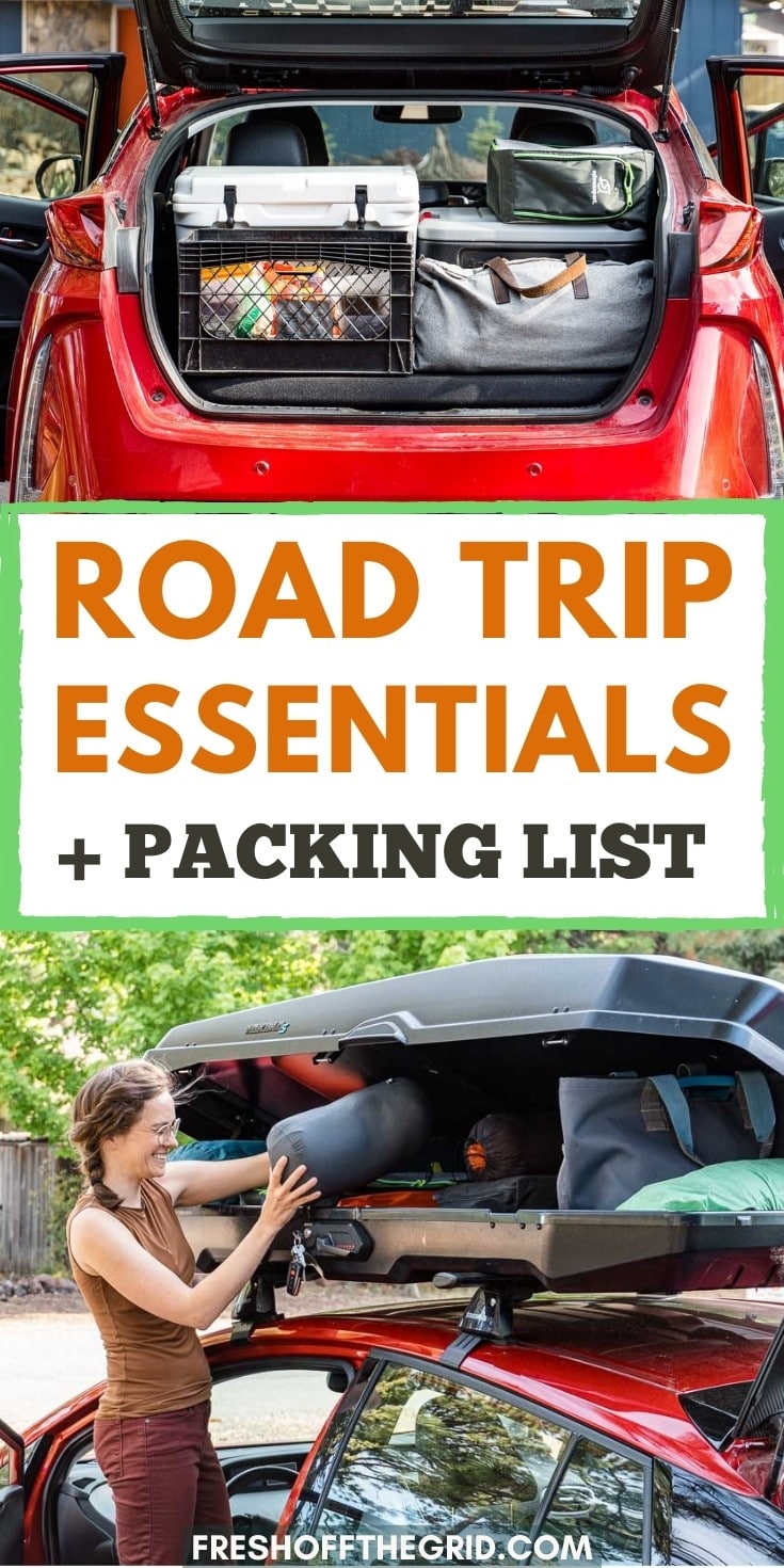 89 Road Trip Packing List Essentials for Hitting the Road - Fresh Off ...
