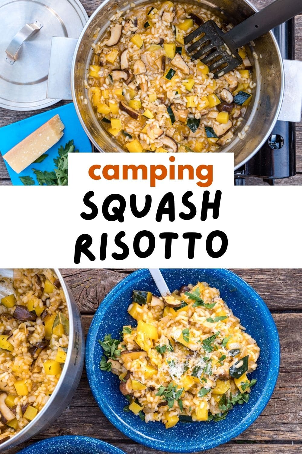 Acorn Squash Risotto with Shiitake Mushrooms - Fresh Off The Grid